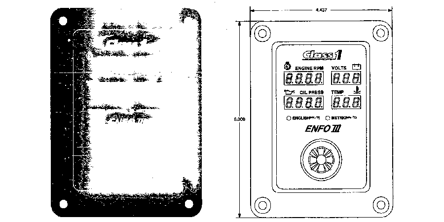 DISPLAY,ENFO III,CLASS 1 - pierce