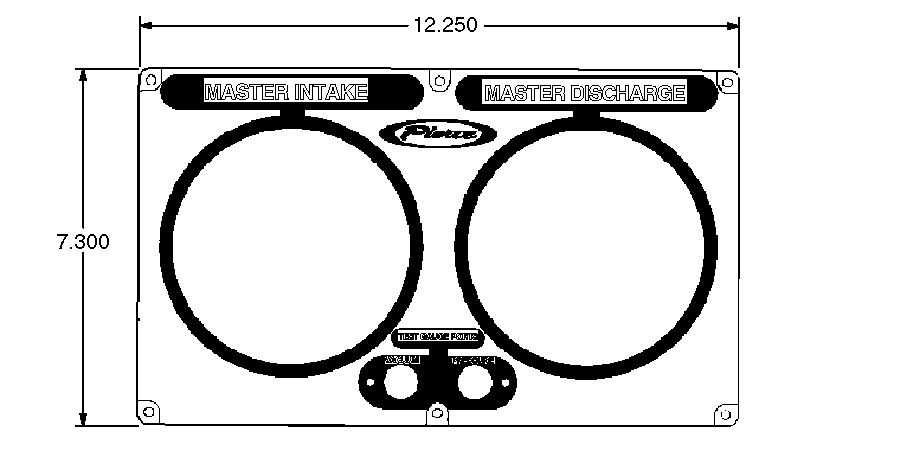 SUB-PANEL,MASTER GAUGE - pierce