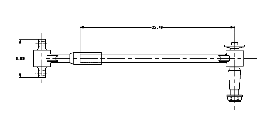 TORQUE ROD KIT,ADJUSTABLE - pierce
