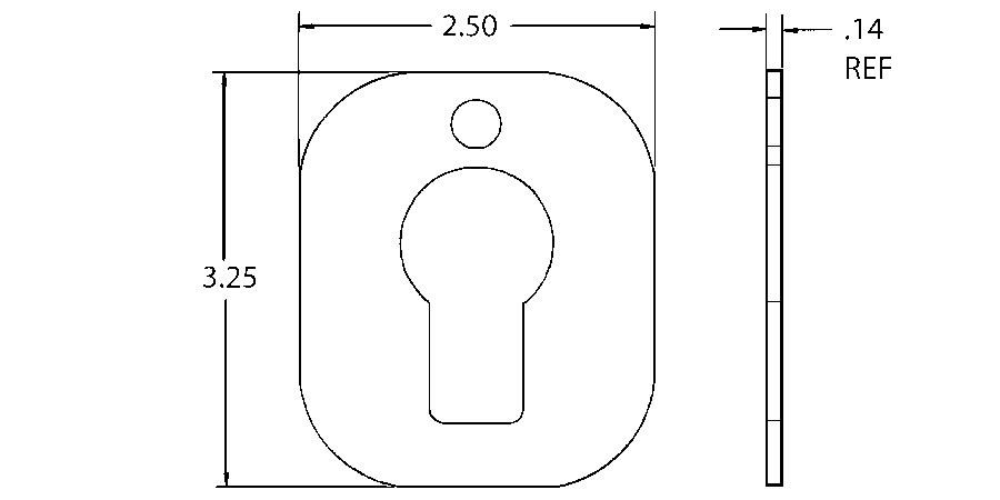 PIN RETAINER,SHEAVE,LADDER - pierce