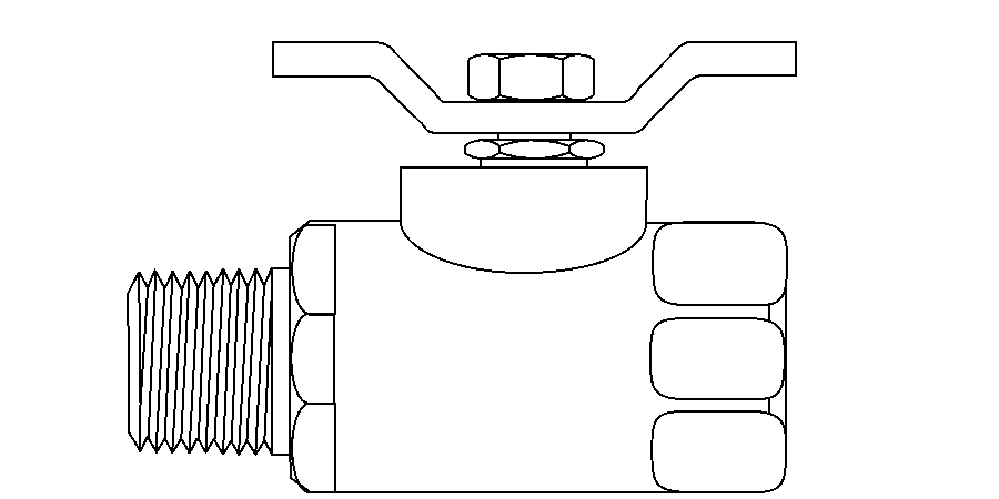 VALVE,SHUTOFF,AUX COOLER - pierce
