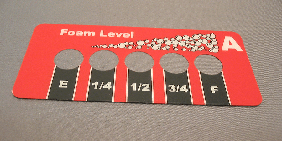 TAG,FOAM LEVEL A,C1 - pierce