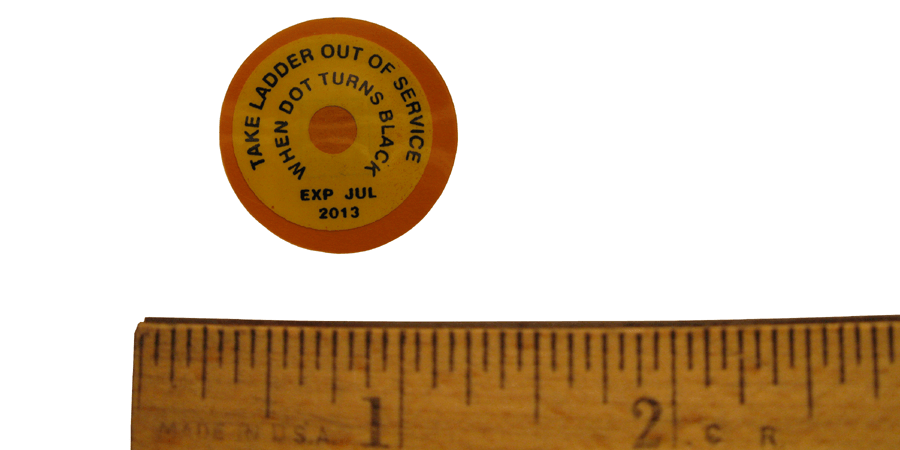 LABEL,HEAT SENSOR - pierce