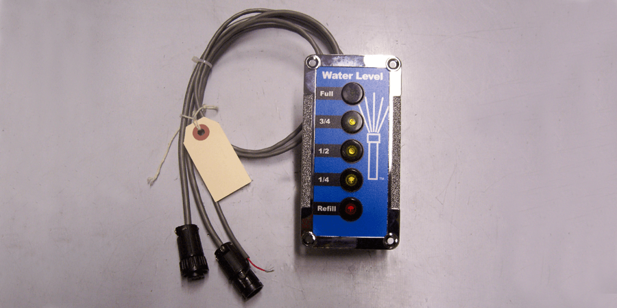 GAUGE,WATER/FOAM LVL,IC,5-LT - pierce