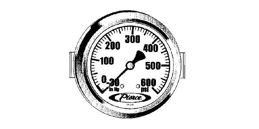 GAUGE,6",ICI,S/S,"PUMP DISCH" - pierce
