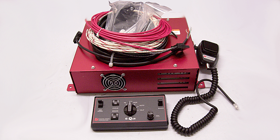 SIREN,FEDERAL E-Q2B HEAD/AMP - pierce