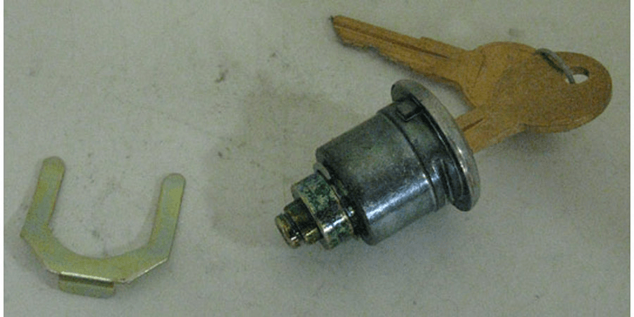 LOCK ASSEMBLY,KEY#CH535 - pierce