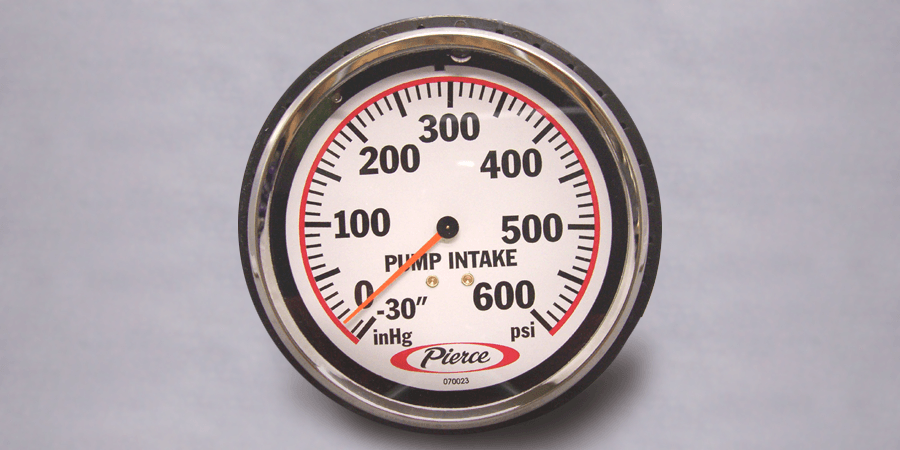 GAUGE,3.55",C1,"PUMP INTAKE" - pierce