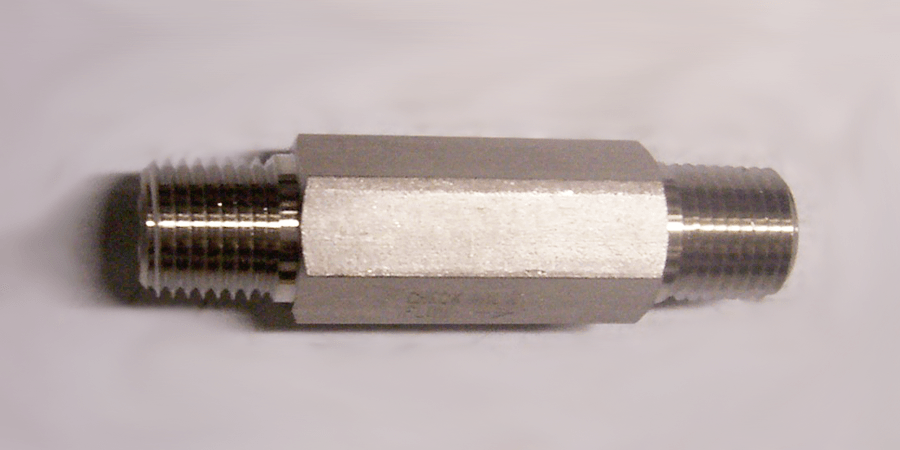 CHECK VALVE AT FILL - pierce