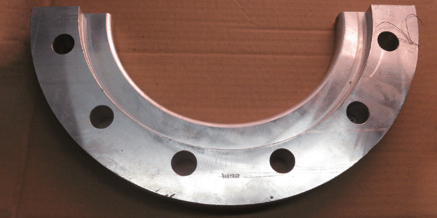 FLANGE,LOWER,CHUTE MOUNT - pierce