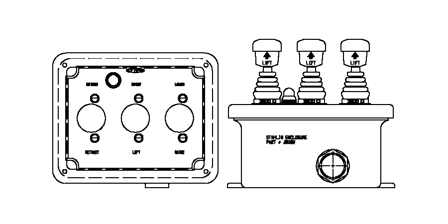CONTROL ASSY,RMT LADD CONTROLS - pierce