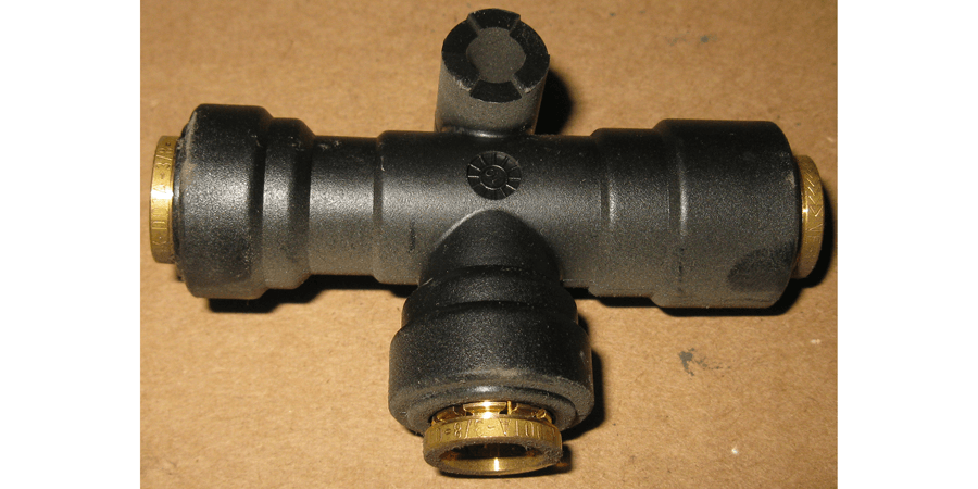 VALVE,CHECK,DOUBLE 3/8PTC,3-PT - pierce