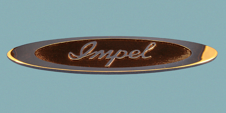 NAME PLATE,"IMPEL" - pierce