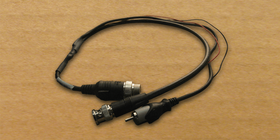 CABLE,SAFETY VISION,MUX,COLOR - pierce