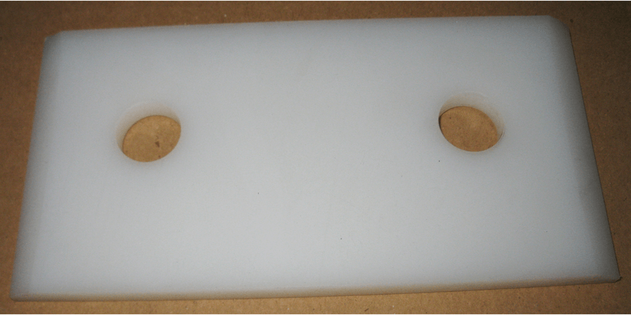 GUIDE PAD,MID,BOTTOM FRONT - pierce