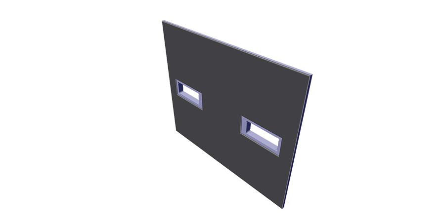 ACCESS DOOR,TURNTABL TRAP DOOR - pierce