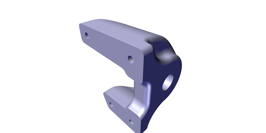 BRKT,SPRING PLUNGER MOUNT,RH - pierce