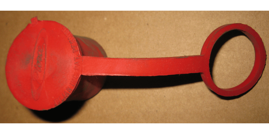 CAP,JUMPSTART,RED - pierce