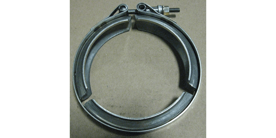 CLAMP,EXHAUST,SPHERICAL,4" - pierce