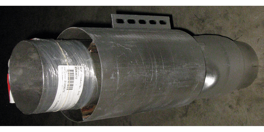 DIFFUSER,EXH,W/EXTRACTION - pierce