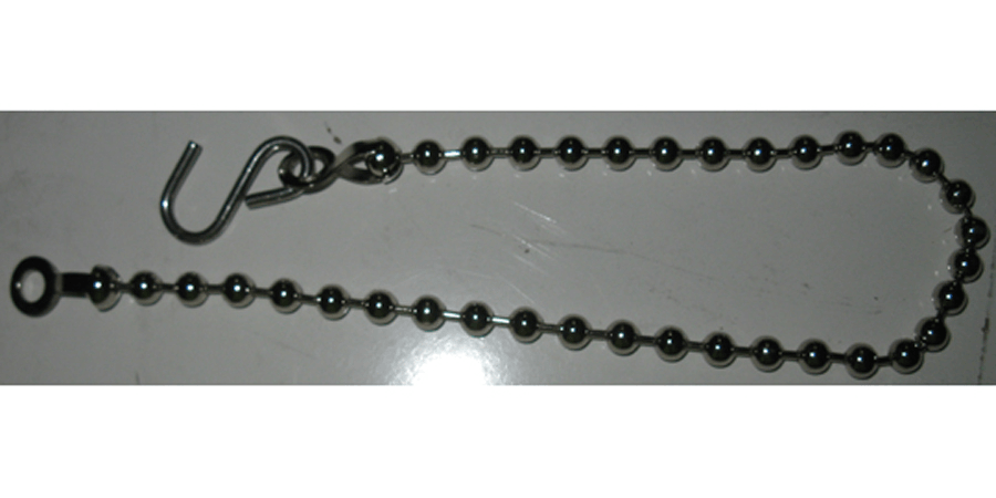 CAP CHAIN W/CLIPS - pierce