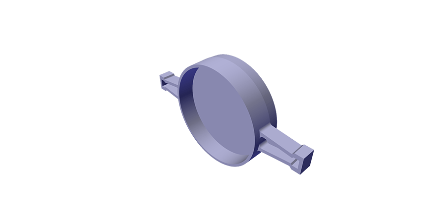 CAP,SUCTION,6",LONG HANDLE,ALU - pierce