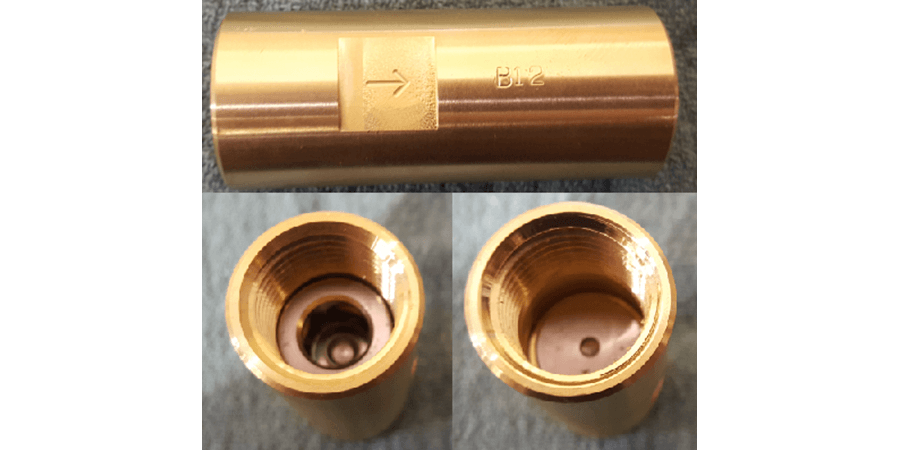 VALVE,CHECK,0.50,FNPT,BRASS - pierce