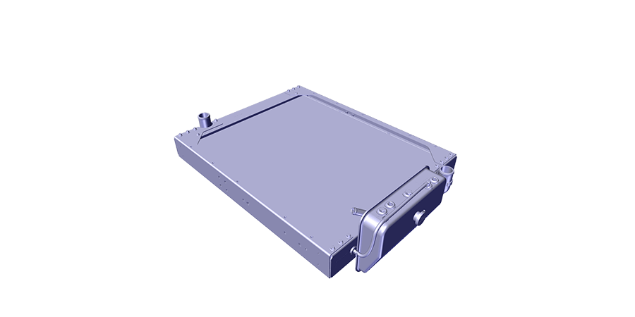 RADIATOR,ALUM,XA - pierce