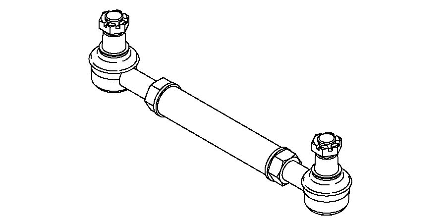 LINK,TOE CONTROL ADJUST - pierce