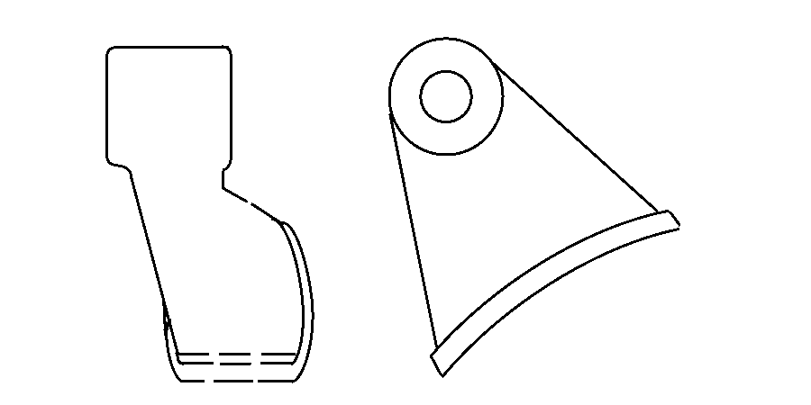 BRACKET,TORQUE ROD,TRANSVERSE - pierce