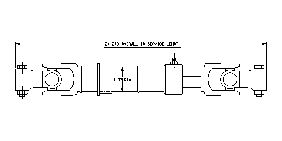 SHAFT,UPPER STRG,COL/MITER BOX - pierce