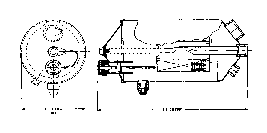 RESERVOIR,POWER STEERING,4 QT - pierce