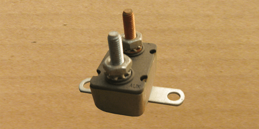 BREAKER,CKT AUT 15A 12V W/TABS - pierce