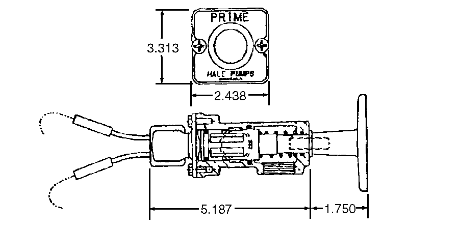 VALVE,PRIMER,HALE,PVG - pierce