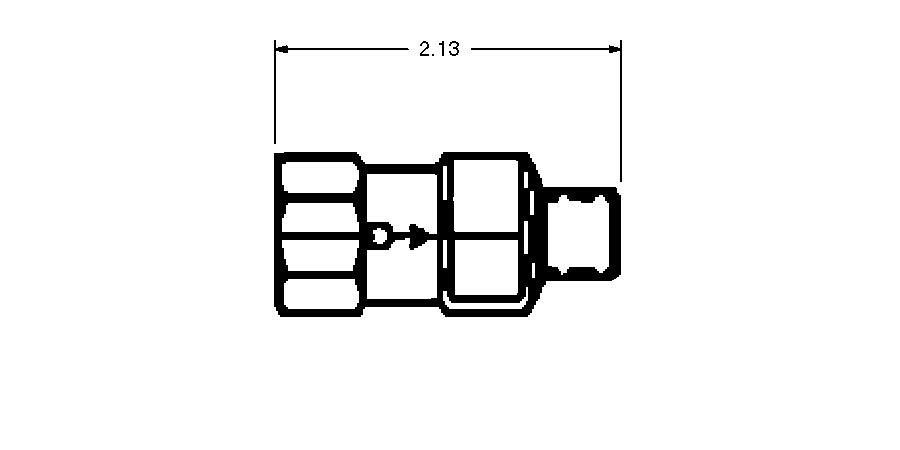 VALVE,CHECK,SINGLE 04NPT,2-PT - pierce