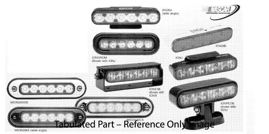 LIGHT,WHELEN,ION SUPER LED - pierce