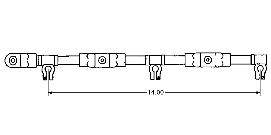 CABLE ASY BAT NEG 3-31SAEPOST - pierce