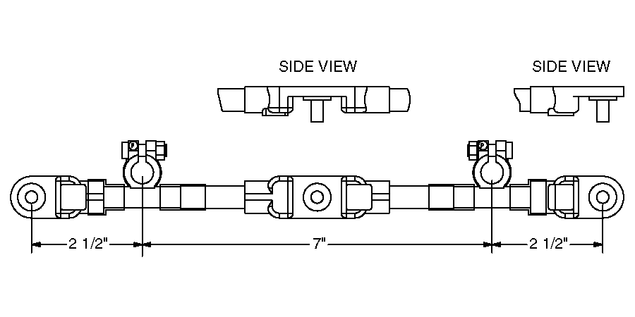 CABLE ASY BAT POS 2-31SAEPOST - pierce