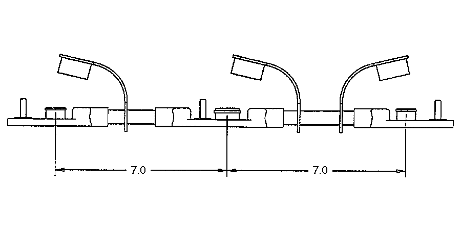 CABLE ASY BAT POS 3-31,STUD - pierce