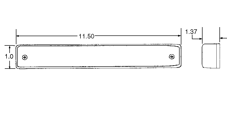 LIGHT,WHELEN,PSTANK - pierce