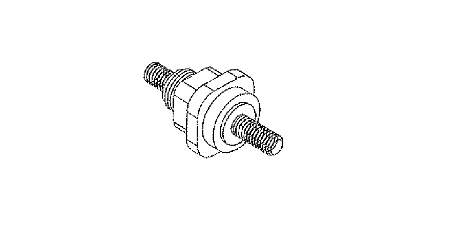 BLOCK,TERMINAL 3/8" THRU STUD - pierce