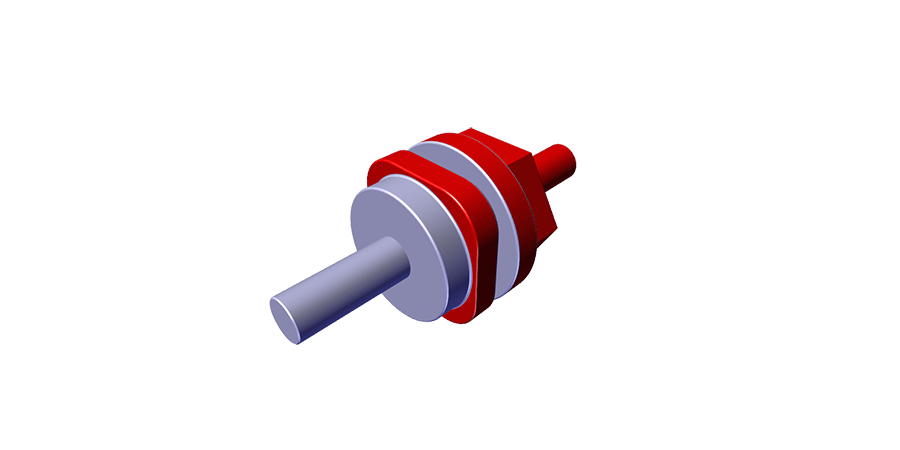 BLOCK,TERMINAL 3/8" THRU STUD - pierce