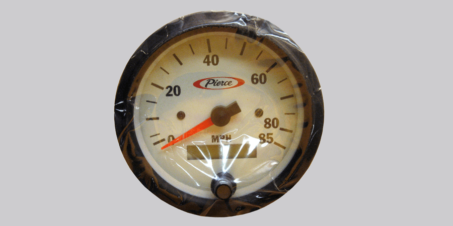 GAUGE,SPEEDO,85MPH,W/TRIP - pierce