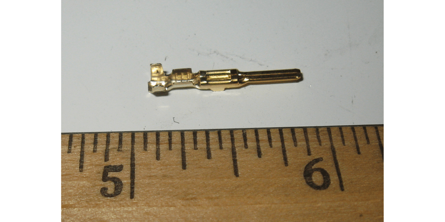 TERM,TAB,AMP.070 SERIES,GOLD - pierce