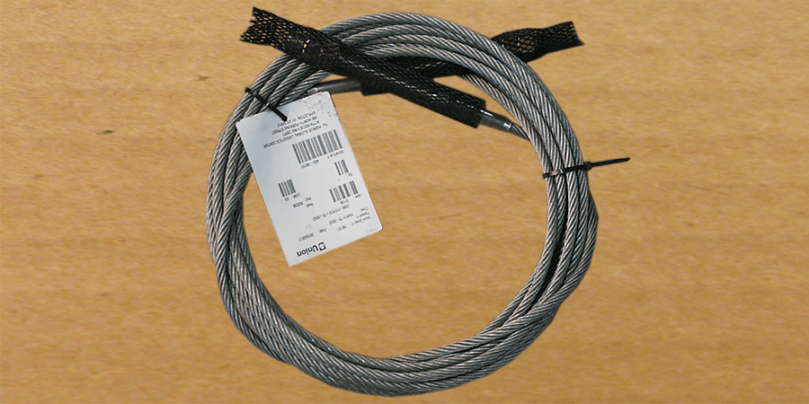 WIRE ROPE,0.38 DIA,RETRACT,MID - pierce