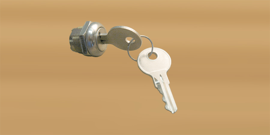 CYLINDER LOCK W/CAM - pierce