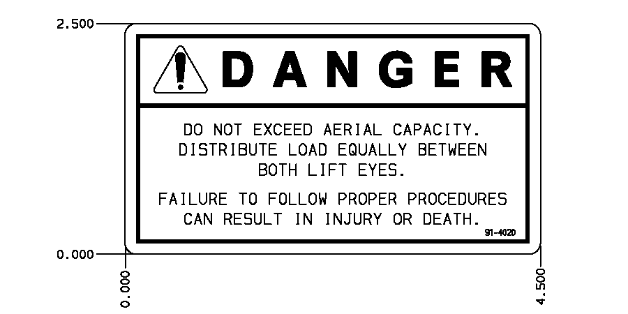 LABEL,SAFETY,WARNING,LIFT EYE - pierce