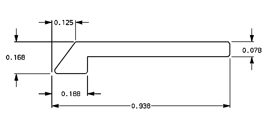 TRIM,PUMP PANEL,S/S - pierce