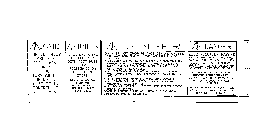 IA-LABEL,WARNING,TIP CONTROL - pierce
