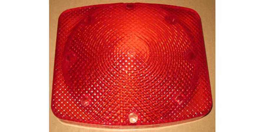 LENS,RED WELDON 2010 LIGHT - pierce